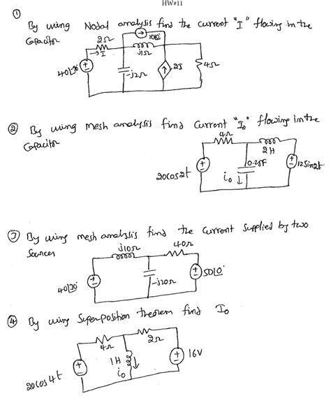Solved By Using Nodal Analysis Find The Current I Flowing