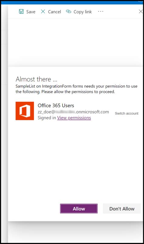 Granting Admin Consent For Power App Customized Sharepoint Forms Thrive