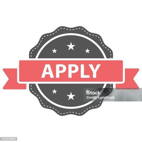 스탬프 씰을 적용하십시오 벡터 배지 아이콘 템플릿 흰색 배경에 고립 된 그림 고급에 대한 스톡 벡터 아트 및 기타 이미지 고급 고무도장 곡선 Istock