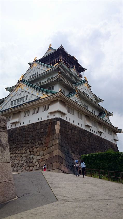 Osaka Castle And Osaka From Above Japan Visions Of Travel