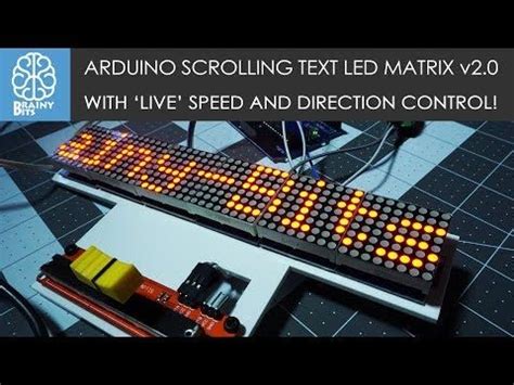 Arduino Max Scrolling Text Bdafile