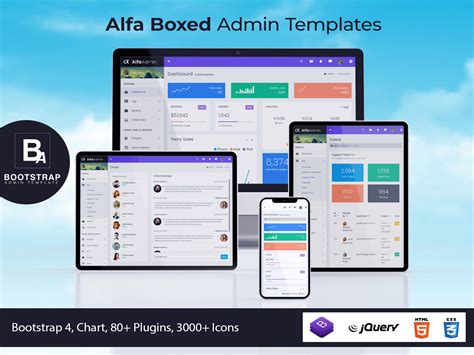 Most Powerful Bootstrap Admin Template UI Framework Alfa