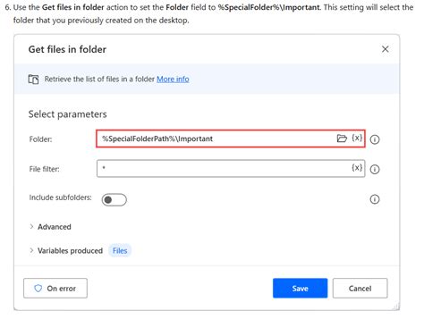 how to append a folder to a specialfolderpath variable in power fx microsoft qanda