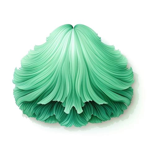 Premium Vector Green Color Mop 3d Vector White Background Isolated High