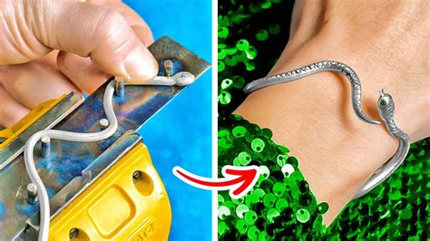 장인이 만든 은으로 된 뱀 장신구 수제 장신구 아이디어 Youtube