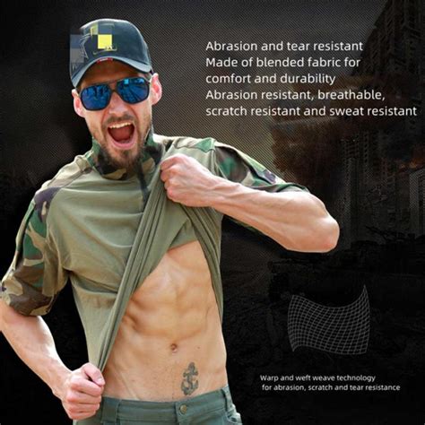 Green Python Camouflage Military Tactical Shirts S 5xl Woodland Frog Gear