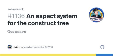 An Aspect System For The Construct Tree · Issue 1136 · Awsaws Cdk