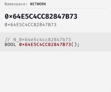 N X E C Cc B FiveM Natives Cfx Re Docs