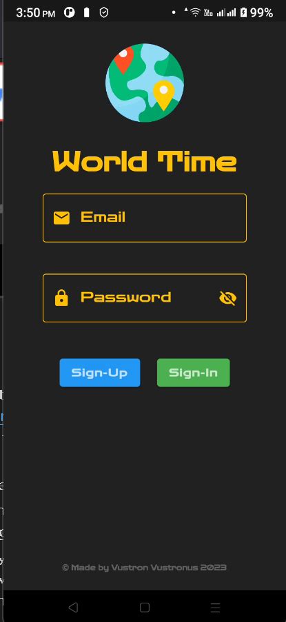Github Vustron Flutter World Time A Simple Flutter Android App That Uses Api To Get World
