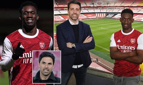 Arsenal Future Star Folarin Balogun Signs New Four Year Deal After