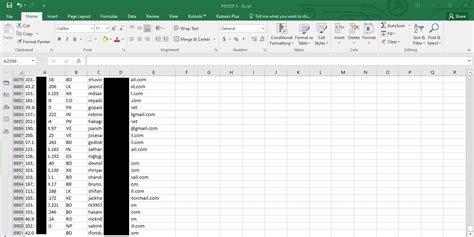 I Will Deliver To You Excel List With 10000 Email Addresses For 60
