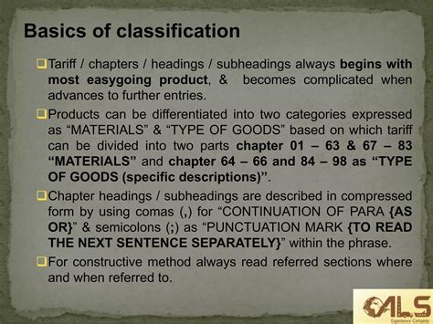 Training Slide Classification Procedure Ppt