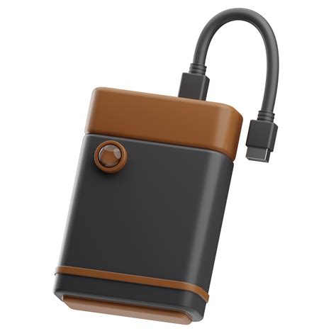 Office Stationery Ssd Storage Illustration 3d 36291947 Png