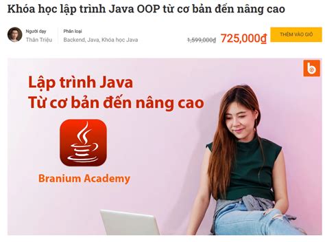 SHARE Khóa Học Lập Trình Java OOP Từ Cơ Bản đến Nâng Cao Thân Triệu