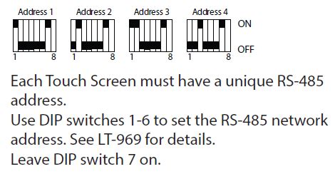 Mircom TX3 TOUCH S15 C D Series Telephone User Manual