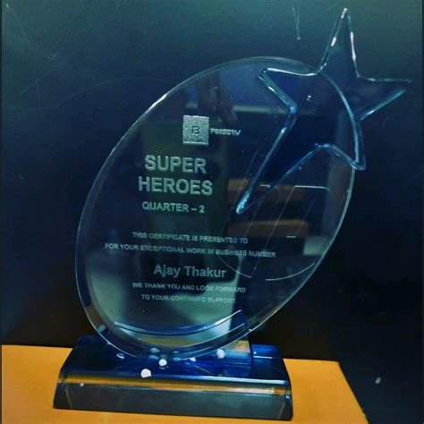 Ajay Singh Thakur On Linkedin Superheroaward Bajajfinserv