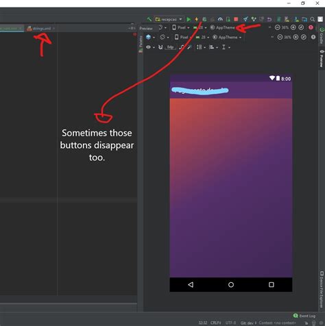 Android Studio UI Breaking Constantly Stack Overflow