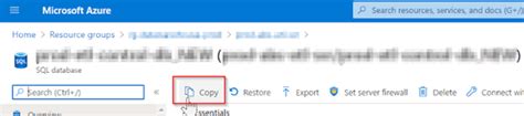 Moving Azure Sql Database From One Subscription To Another 3cloud