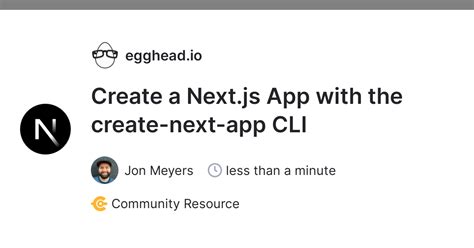 Create A Nextjs App With The Create Next App Cli