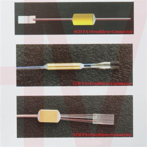 Metallized Fiber Hermetic Feedthrupm Fiber Array Assembly 3v Tech