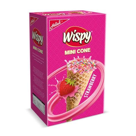 Wispy Mini Cones Strawberry 30 Pieces Daraz Pk