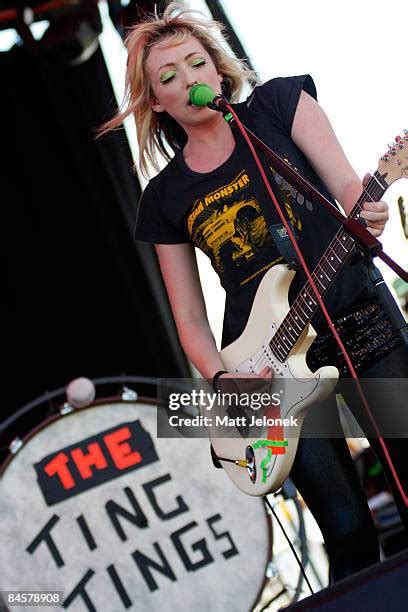 3035 The Ting Tings Photos And High Res Pictures Getty Images