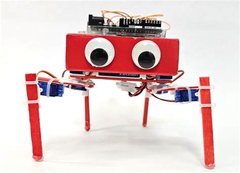 Build An Arduino Walking Robot Science Project