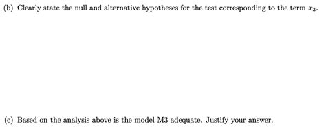 solved 4 12 points suppose you wanted to check the model