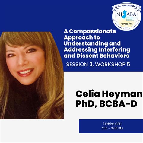 Njaba20thannual Bcba Rbt Bcaba Aba Behavioranalysis Njaba Nj