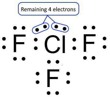 ClF Chlorine Trifluoride Lewis Structure