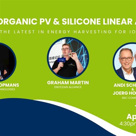 Webinar Ambient Iot And Energy Harvesting The Future Of Wireless Battery Free Solutions