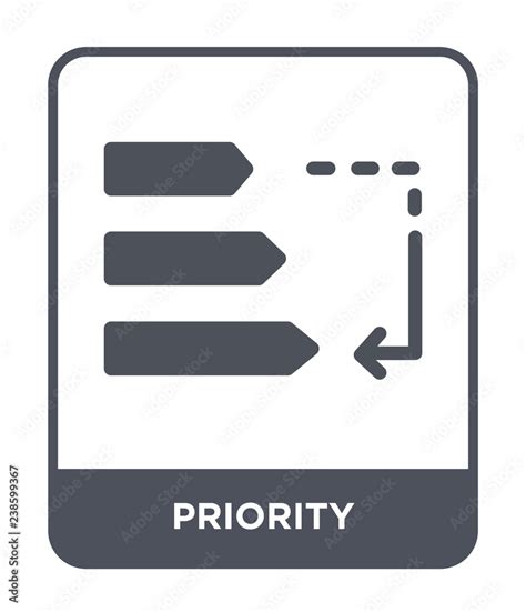 Priority Icon Vector Stock Vector Adobe Stock Priority Icon Vector Stock Vector Adobe Stock