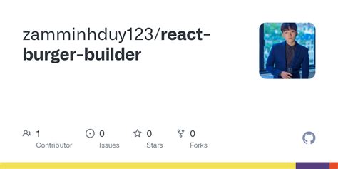 Github Zamminhduy123react Burger Builder