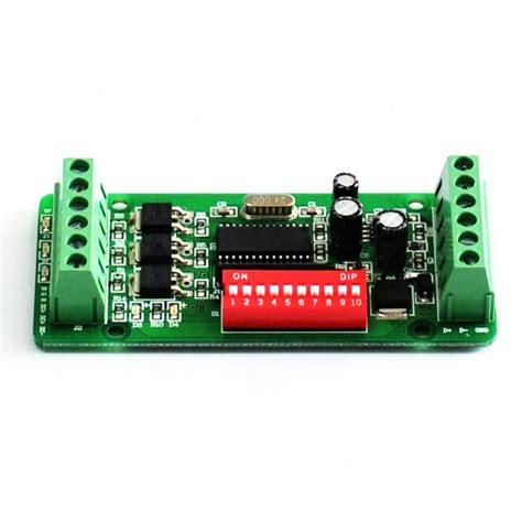 CHANNEL EASY DMX LED RGB Controller DMX Decoder Driver RGB Led Controller In RGB Controlers