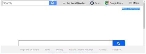 How To Remove Maps And Directions Chrome Firefox IE Edge