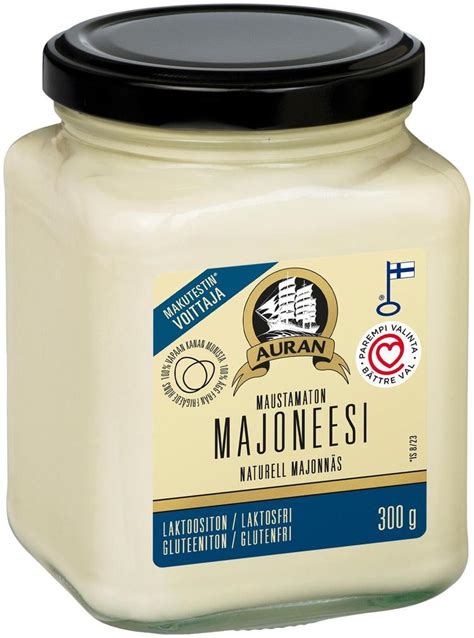 Auran Maustamaton Majoneesi 300g S Kaupat Ruoan Verkkokauppa