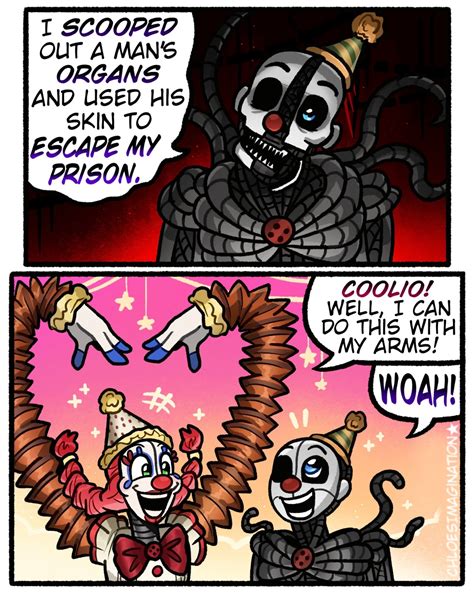 These Clown Animatronics In Fnaf Wild As Hell Chloesimaginationthings On Tumblr