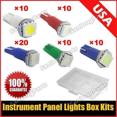 Sell 60x T5 74 Led Dashboard Speedometer Gauge Indicator Light Bulbs