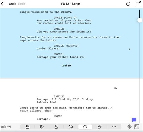 How Does Revision Mode Work In Final Draft Go Ipad Final Draft
