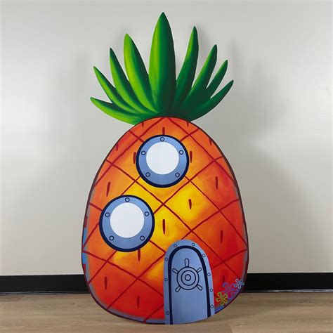 Pineapple Cutout Spongebob Props Custom Cutout Pineapple From Sp Sticky Wall Vinyl Llc