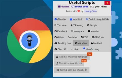 Useful Scripts Extension Tổng Hợp Các Script Hay Khi Lướt Web Rất