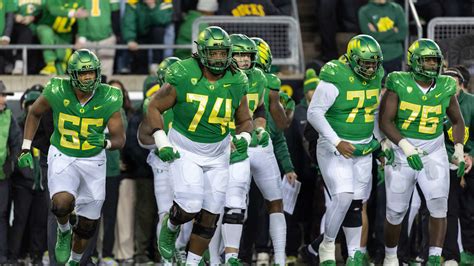 Oregon Ducks Boast One Of Nations Best Offensive Lines Heading Into