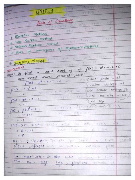 Bisection Method Pdf