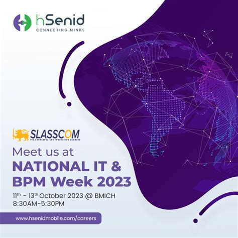 Hsenid Mobile Solutions Pvt Ltd On Linkedin Itbpmweek Careerboost