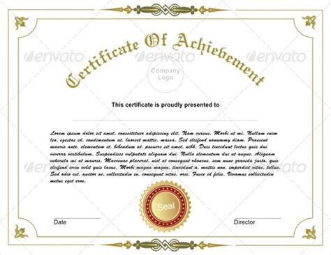 10 Certificate Of Achievement Examples To Download