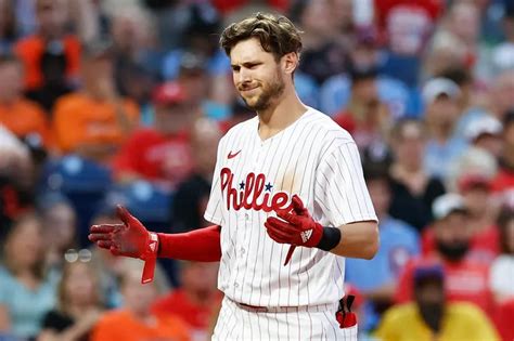 Phillies Lineup Struggling Trea Turner Batting Seventh