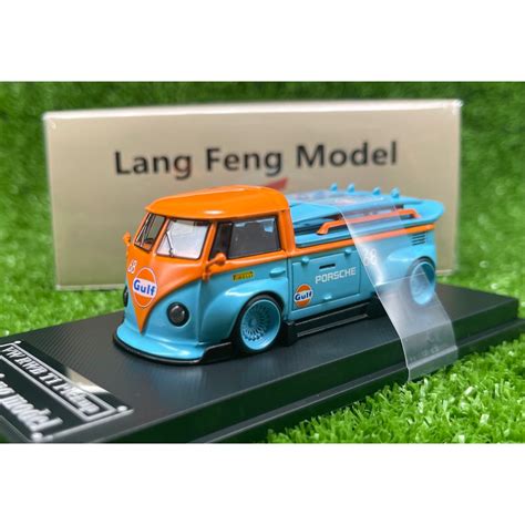 Lf Model 1 64 Rwb Vw T1 Pickup Gulf Livery Shopee Malaysia
