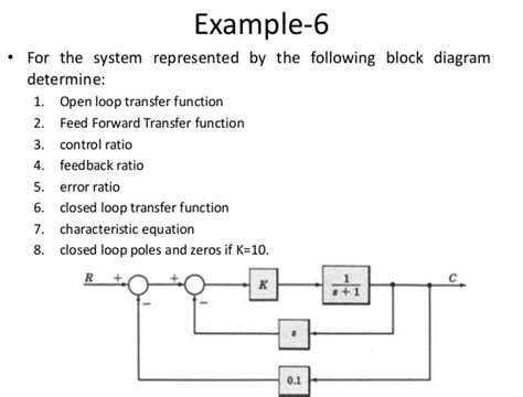 Solved Example 6 For The System Represented By The Foll Chegg Com 4 Way Switch Diagram Variations