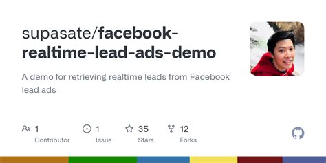Github Supasate Facebook Realtime Lead Ads Demo A Demo For