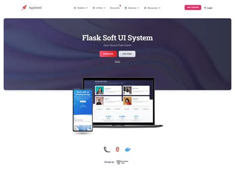 Flask Soft Ui Design By App Generator A Undefined Template Built At